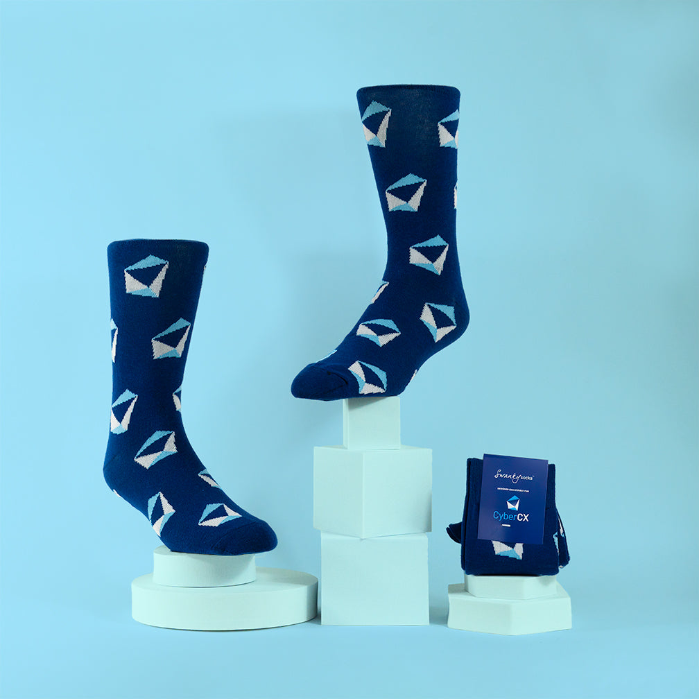 CyberCX Custom Branded Socks | Swanky Socks